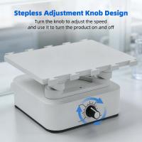 China Mini Orbital Rotating Laboratory Shaker, Adjustable 30‑120 RPM, Lab Mixer for Decolorization, Incubation, Primary Antibody & Cell Culture for sale