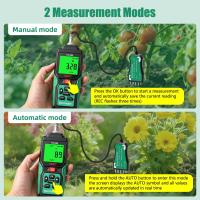 China YG-09s9 9-in-1 PH/BC/salinity/fertility/nitrogen, phosphorus, potassium/temperature/humidity handheld soil tester can store and view 12 sets of records for sale