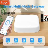 China Zigbee Bluetooth WiFi Smart Home Gateway 2.4G Single Band Multi Mode Hub Remote Control Bridge for sale