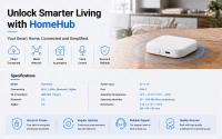 China Zigbee Bluetooth WiFi Smart Home Gateway 2.4G Single Band Multi Mode Hub Remote Control Bridge for sale