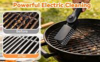 China Electric BBQ Grill Cleaning Brush | Replaceable Brush Heads Barbecue Cleaning Tool for sale