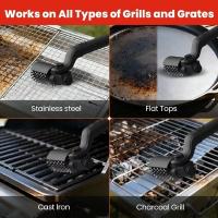 China Electric BBQ Grill Cleaning Brush | Replaceable Brush Heads Barbecue Cleaning Tool for sale