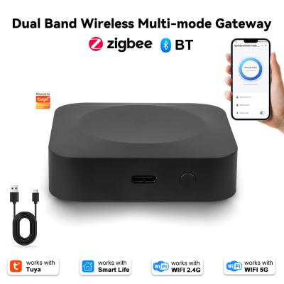 China Official Smart 2.4G/5G Dual Band Multi Mode Gateway, Wholehome Smart Home Hub, Supports Zigbee  Blue Tooth for sale