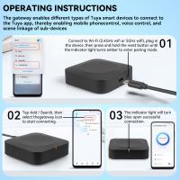 China Official Smart 2.4G/5G Dual Band Multi Mode Gateway, Wholehome Smart Home Hub, Supports Zigbee  Blue Tooth for sale