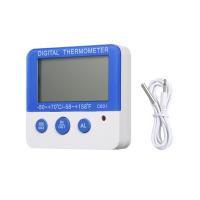 China C601 Mini Indoor Outdoor Thermo Hygrometer, High Low Temperature Alarm Thermometer, Refrigerator Temperature Monitor for sale