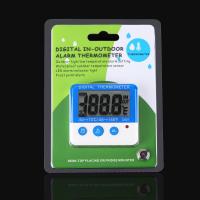 China C601 Mini Indoor Outdoor Thermo Hygrometer, High Low Temperature Alarm Thermometer, Refrigerator Temperature Monitor for sale
