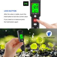 China Waterproof Digital Plant Soil Moisture Meter Suitable for Outdoor in Agriculture Gardening and Soil Condition Monitoring for sale