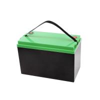 China LiFePO4 12V 100Ah Portable Lithium Battery Pack For RV Caravan Boat Homes for sale