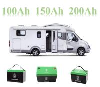 China LiFePO4 12V 100Ah Portable Lithium Battery Pack For RV Caravan Boat Homes for sale