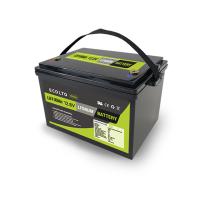 China 12.8V 100Ah LiFePO4 Deep Cycle Battery 1280Wh 100A BMS for Camper Van Group 24 for sale