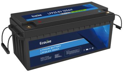 China Household Solar System LifePO4 Lithium Battery With BMS 25.6V 100Ah LFP Battery Pack for sale