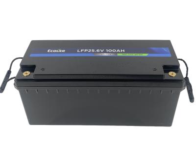 China 25.6V 100Ah LFP LiFePO4 Lithium Battery Pack With BMS For Household Solar System for sale
