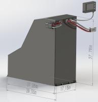 China 96V 460Ah Lithium Iron Phosphate Battery For Special-Shaped Forklift for sale