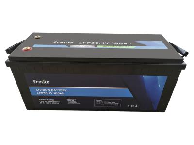 China 38.4V 100Ah LiFePO4 Lithium Battery Maximum Support 4 In Parallel Integrated BMS for sale