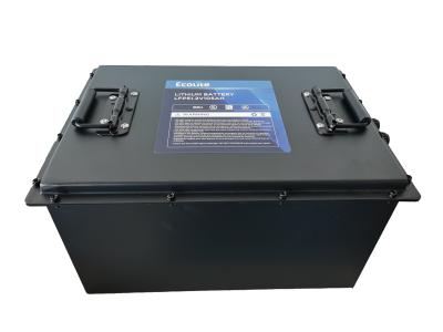 China Golf Cart Battery Trolley Car Rechargeable 48V Rack Mounted Lifepo4 Pack 105Ah 51.2 Lithium Battery With Charger for sale