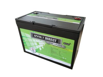 China 12 Volt Deep Cycle Solar RV Caravan Marine 12 Volt Lithium Ion Battery 12V 100ah LiFePO4 Battery for sale