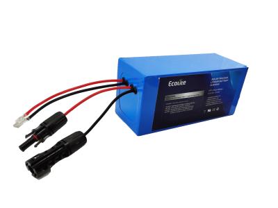 China ECOLFP2404 24V 6Ah LiFePO4 Solar Tracker Battery With High Temperature Range for sale