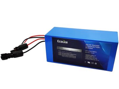 China ECOLFP2408 25.6V 8Ah Low Temperature LiFePO4 Battery 205Wh Wide Temp Solar Tracking for sale
