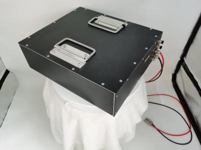China High Temperature LFP 48V 50Ah LiFePO4 Lithium Battery pack for logistics aGV for sale