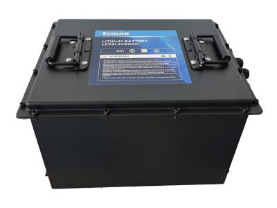 China LFP48-80 51.2V 80Ah LiFePO4 Lithium Battery Pack For Golf Cart Integrated Smart BMS for sale