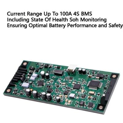China Current Range Up To 100A 4S BMS Including State Of Health Soh Monitoring Ensuring Optimal Battery Performance and Safety for sale