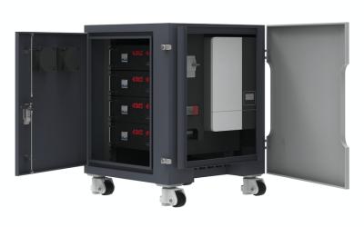 China 20kWh 5kW Outdoor Energy Storage Cabinet Integrated Portable Power Solution IP54 Rated for sale