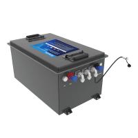 China Ecolite 51.2V 105Ah LiFePO4 Golf Cart Battery Low-Temperature Heating IP67 4000 Cycles with CAN/RS485 for sale