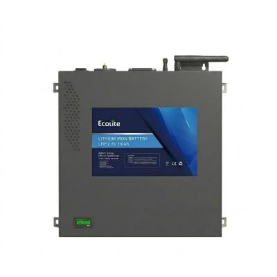 China Ecolite Slimline MAX 1408Wh All in One Power Station 1200W Inverter 110Ah LiFePO4 for sale