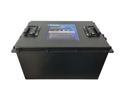 China 51.2V 105Ah LiFePO4 Golf Cart Battery Built in Heater -30℃ Charge IP67 RS485 CAN for sale