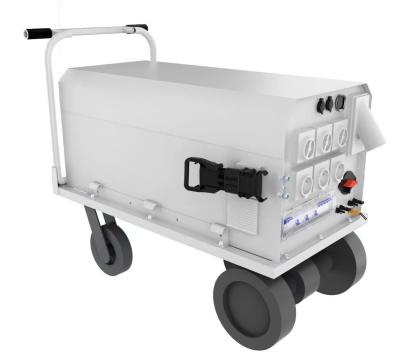 China 8KW/20KWh Portable Power Box 51.2V 400Ah LiFePO4 Lithium Battery  Industrial/Event/Off-Grid Power for sale