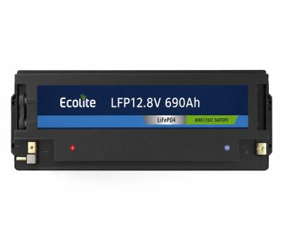 China Marine LiFePO4 Battery 12.8V 690Ah 8832Wh 300A Continuous 500A Pulse IP65 CAN for sale
