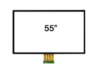 China Glass On Glass 55 Inch PCAP Touch Screen With Strengthened Glass Cover for sale