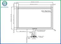China Auto Calibration Wide Touchscreen Overlay Monitor Projected Capacitive 21.5 Inch for sale