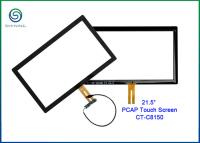 China Capacitive PCAP Touch Screen Overlay 21.5 Inch USB Interface 16:9 Aspect Ratio for sale