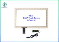 China Projected Capacitive 18.5 Inch Touch Screen Monitor Android Windows Linux for sale