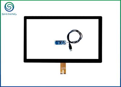 China 21.5 Inch PCAP Touch Screen Panel Overlay With Front Glass USB Interface for sale