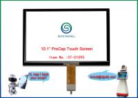 China Capacitive 10.1 Inch Touch Screen Panel Overlay 16/10 COF Type I2C Touch Display for sale
