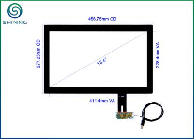 China 18.5 Inch Wide Multi Touch Screen Panel Capacitive PCAP Technology for sale