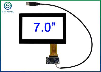China PCT Projected Capacitive Touch Panel Screen PCAP 7 Inch USB Interface for sale