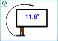 China G + G 10 Point PCAP Capacitive Touchscreen Panel 11.6 Inch For Testing Machines for sale