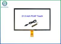 China PCAP Monitor Touch Panel Screen 21.5 Inch With USB Controller USB Cable for sale