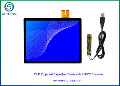 China CTP GG Touch Panel 5V DC Industrial 12.1 Inch Touch Screen With USB Controller for sale