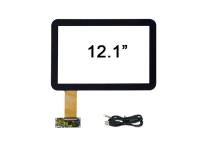 China 12.1 Inch Widescreen (aspect ratio 16:10) Capacitive Touch Screen With ILI2510 IC USB Driving Board for sale