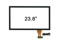 China 23.8 Inch Projected Capacitive Touch Sensor With Strengthened Cover Glass Bonded On for sale