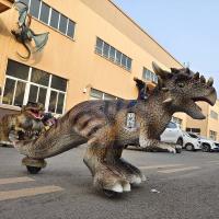 China Shopping Mall Animatronic Dinosaur Ride Remote Control for Adults for sale