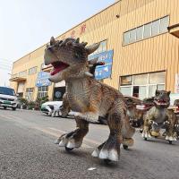 China Shopping Mall Animatronic Dinosaur Ride Remote Control for Adults for sale