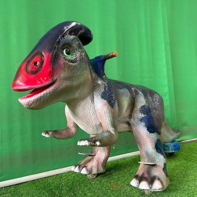 China Coin Operated Animatronic Dinosaur Ride for Kids in Shopping Mall for sale