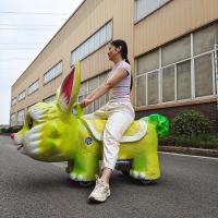 China Lifelike Electric Ride on Dinosaur Remote Control Dinosaur Kiddie Ride for sale