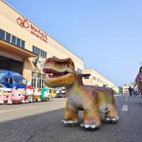 China Vivid Electronic Dinosaur Rides on for Playground and Square for sale