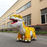 China Shopping Mall Center Animatronic Electric Dinosaur Ride for Dino World for sale